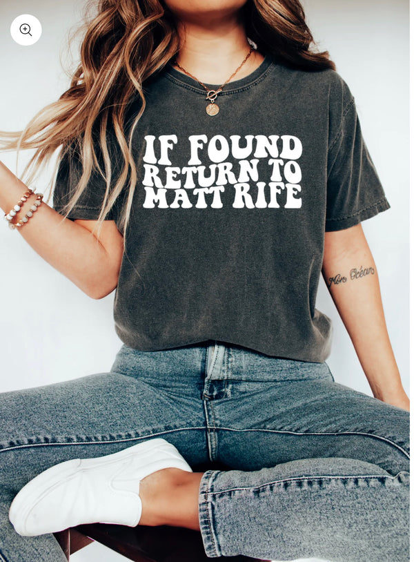 Matt Rife Screen Print Transfer – Crystal’s Keepsakes